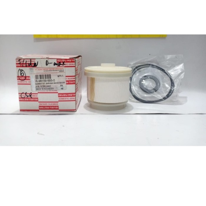 Jual FILTER SOLAR ASLI ISUZU I6-98159693-0 D-MAX GENUINE - FUEL FILTER ...