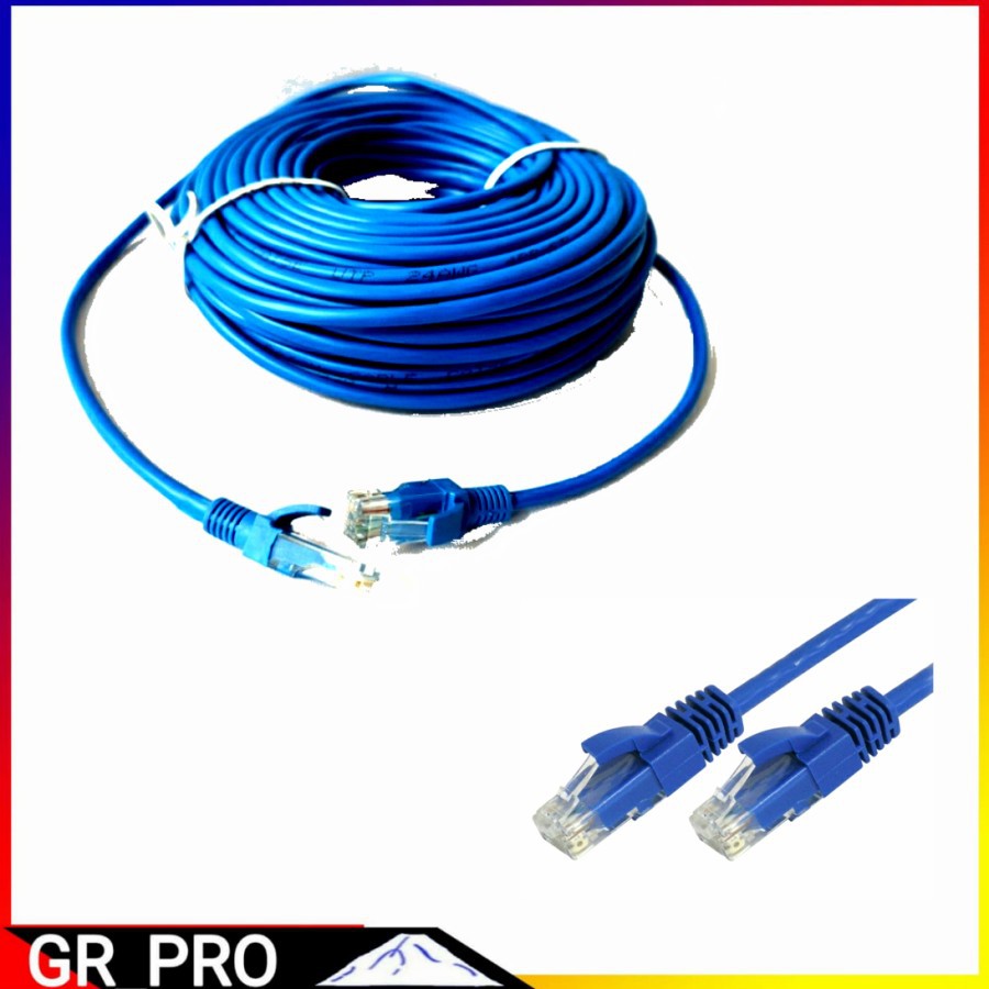 Jual kabel lan cat5 30 meter nyk cat 5 30meter rj45 | Shopee Indonesia