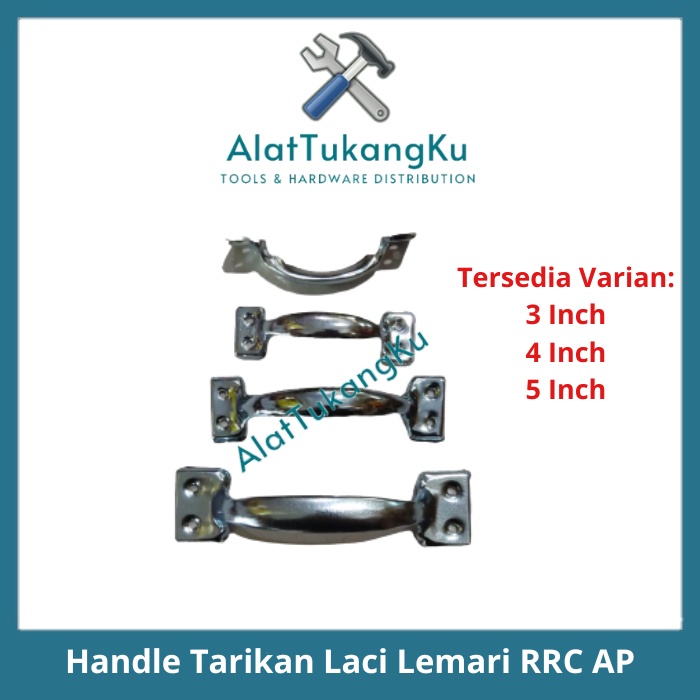 Jual Tarikan Handle Lemari/Handel Laci 3" 4" 5" /Pegangan Jendela Bahan ...