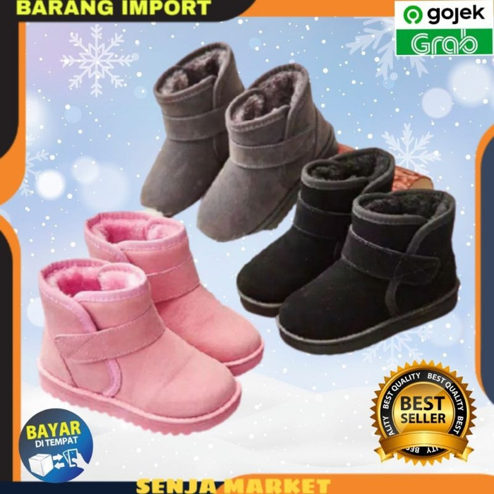 Jual SEPATU BOOTS BOOT BOTS ANAK WINTER MUSIM DINGIN WATERPROOF SALJU ...