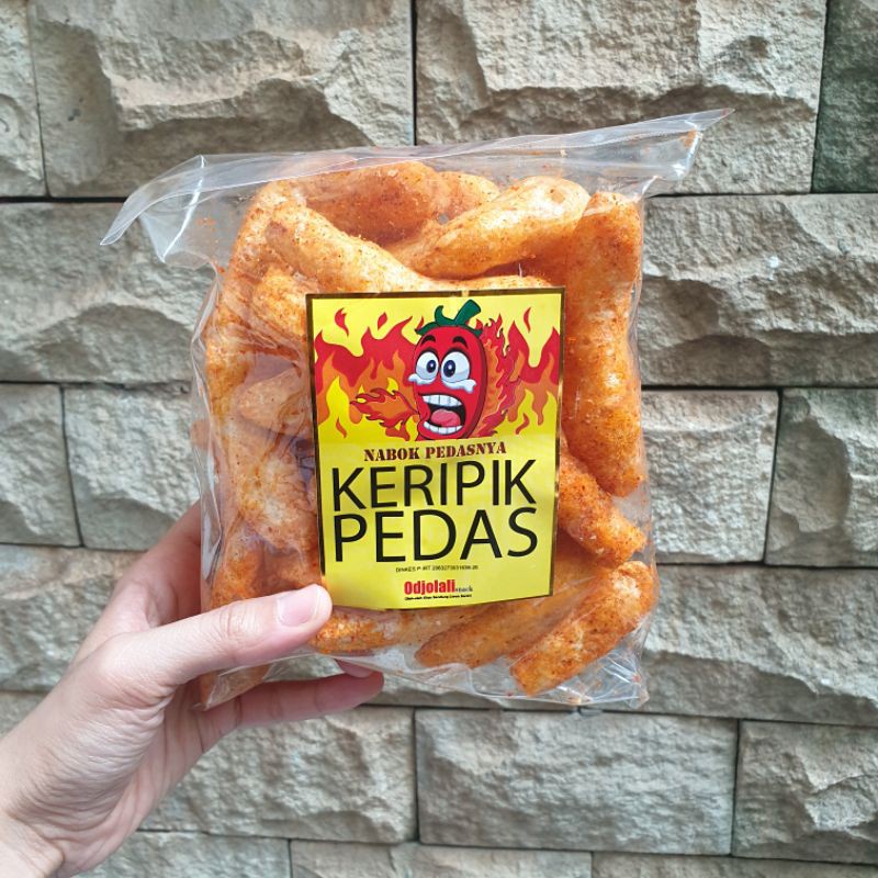 Jual Kerupuk Batagor Kering Pedas Odjolali Oleh Oleh Khas Bandung ...