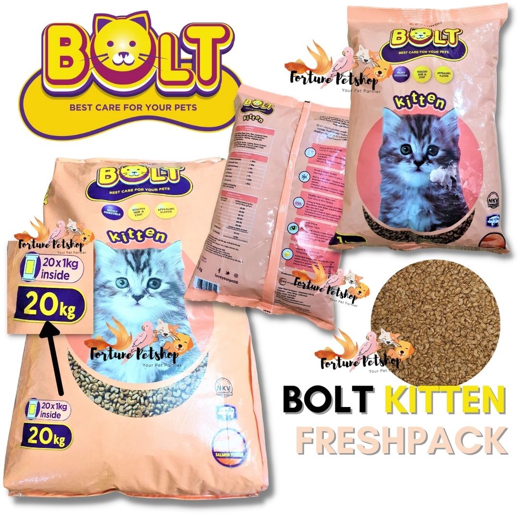 Jual Bolt Donut - lkan - Salmon - Kitten FRESHPACK - KITTEN CURAH ...