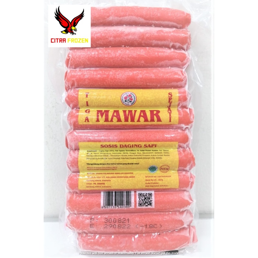 Jual Mawar Sosis Sapi 450gr | Shopee Indonesia
