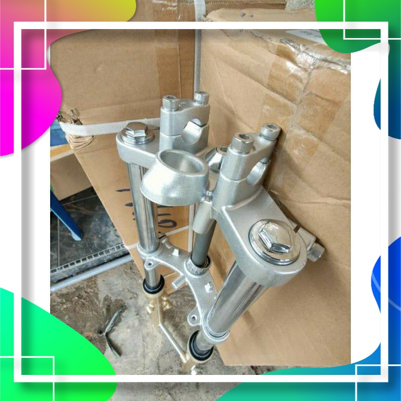Jual Shockbreaker skok depan ninja r rr set segitiga atas bawah r old pnp honda cb gl mp tiger ...