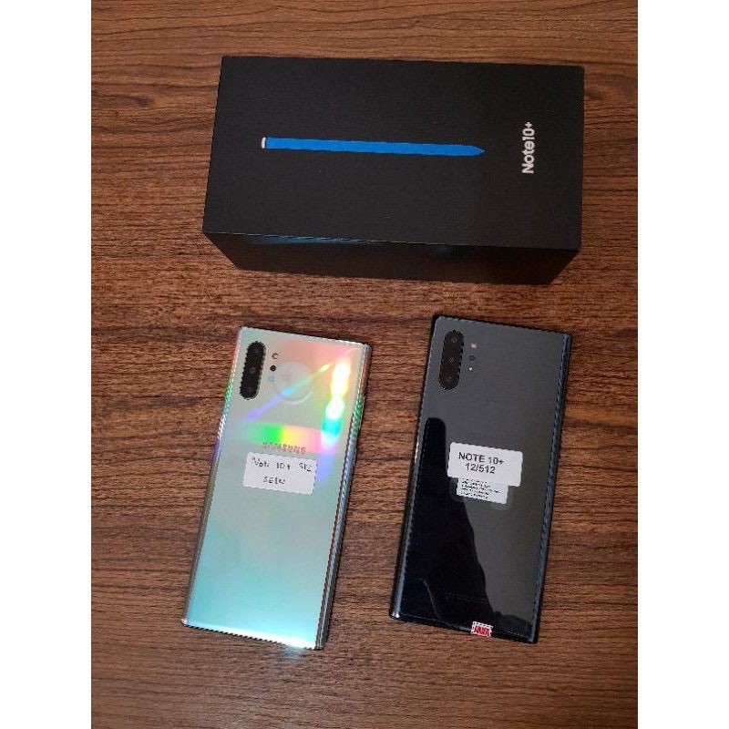 Jual SAMSUNG NOTE 10 PLUS ROM 512 GB SECOND ORIGINAL GARANSI RESMI SEIN | Shopee Indonesia