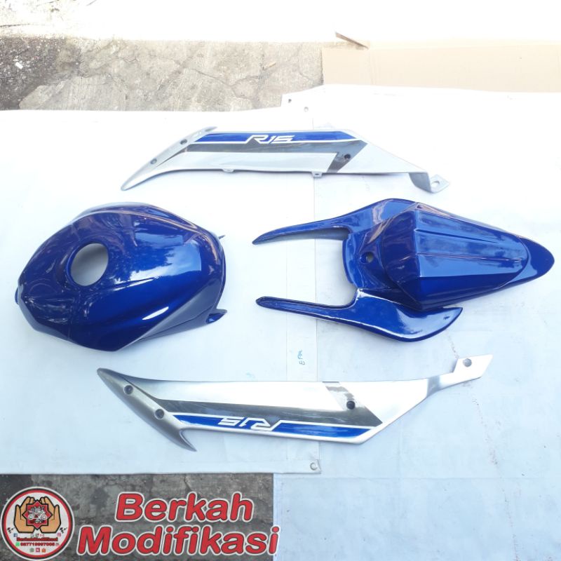 Jual Cover Tangki Half Fairing Body Belakang Model R6 PNP Yamaha R15 ...