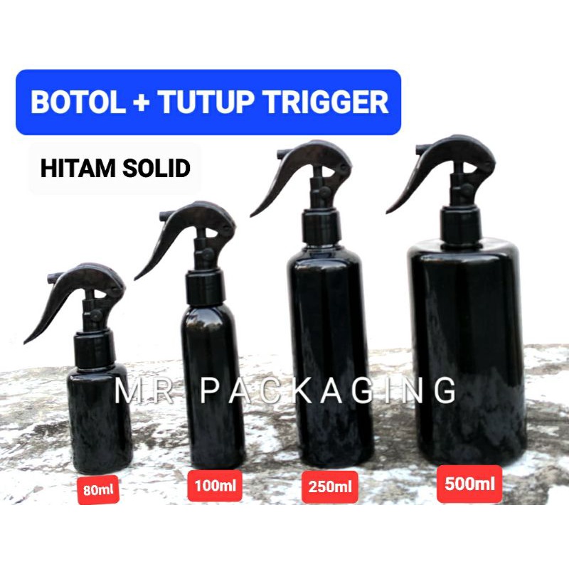 Jual Botol TRIGGER HITAM | Botol Triger Hitam Botol Hitam Sprayer ...