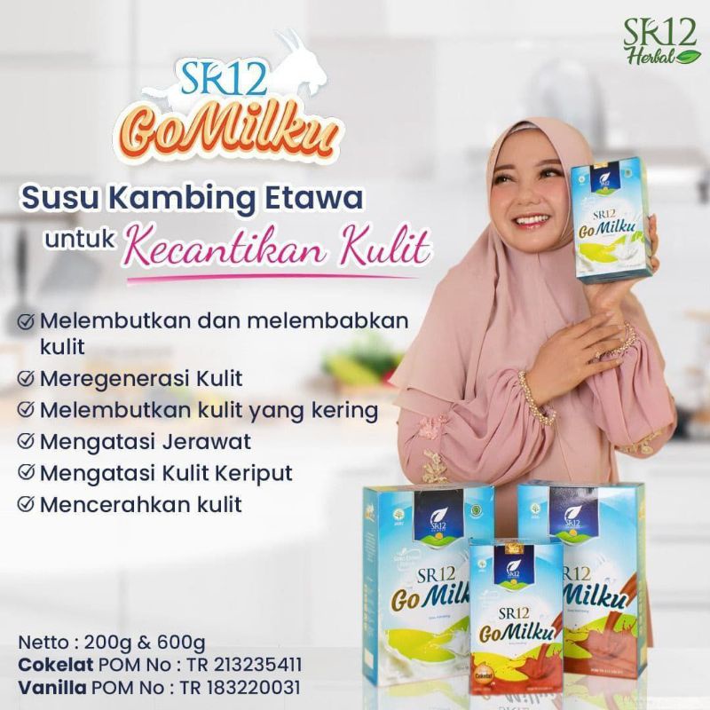 Jual SUSU KAMBING GOMILKU SR12 200grm-600grm/ SUSU ETAWA KUALITAS ...