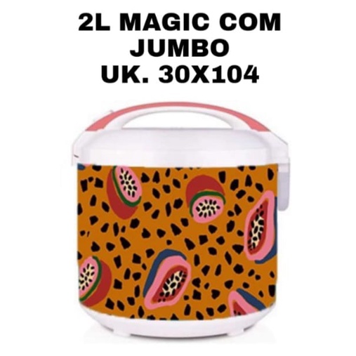 Jual Stiker Magic Com Jumbo 2L Uk.30 x 104 Motif Buah Pepaya SA ...