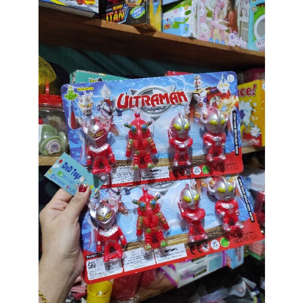 Jual Mainan Figure Ultraman Mini Set 4 pcs | Shopee Indonesia
