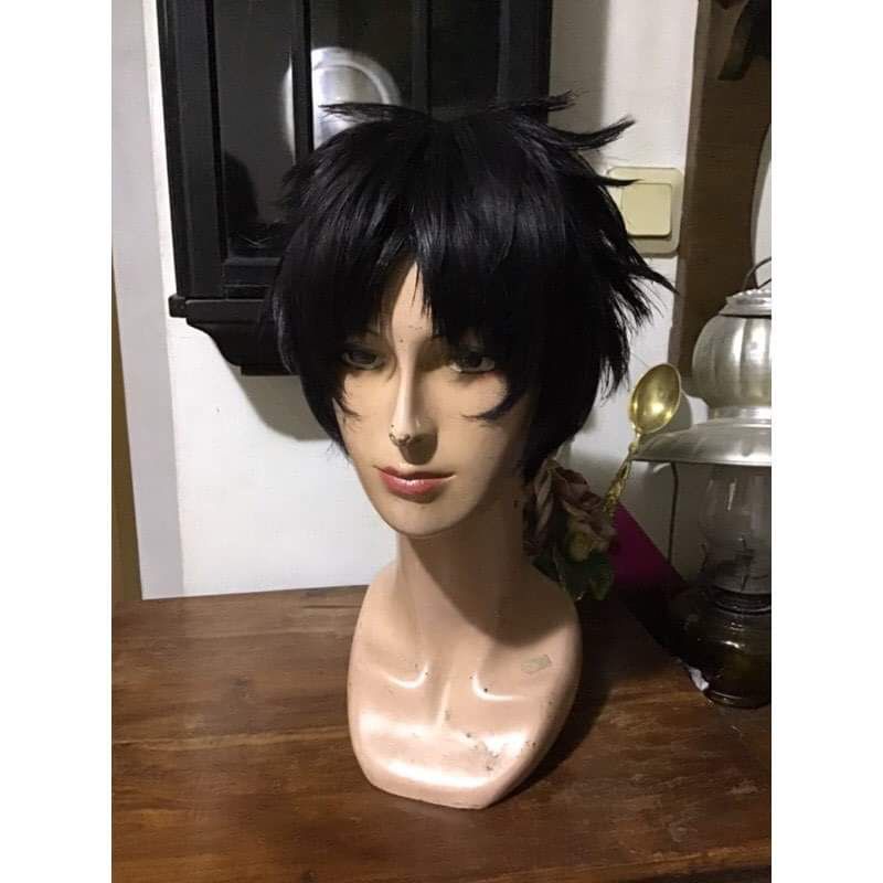 Jual Arima Kousei Wig cosplay black hitam cowok Shigatsu kimi no uso ...