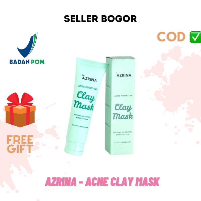 Jual Azrina Acne Purifying Claymask | Shopee Indonesia