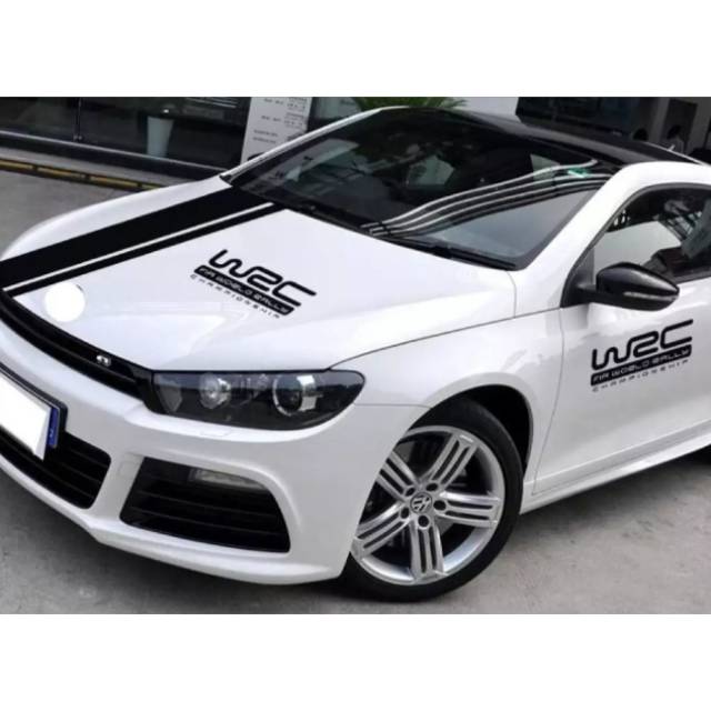 Jual Stiker body mobil stiker kap depan belakang sticker cutting ...