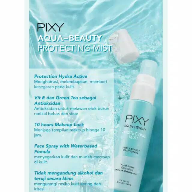 Jual Pixy Aqua Beauty Protecting Mist Spray 60ml - Setting Spray ...