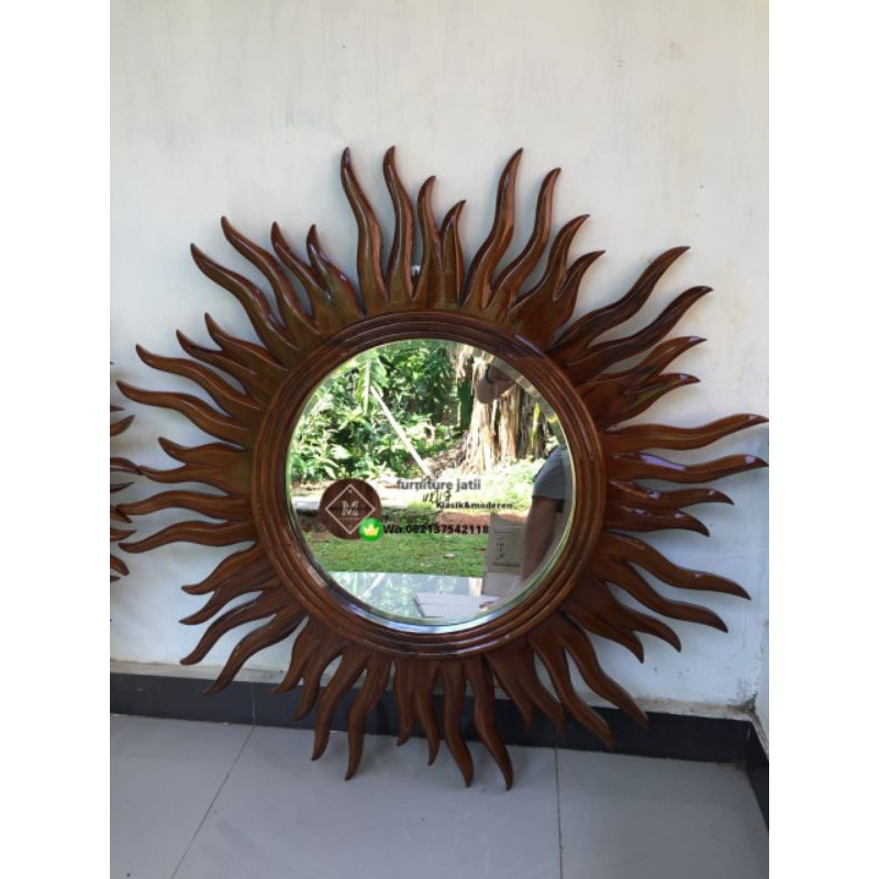 Jual pigura cermin frame cermin kayu | Shopee Indonesia