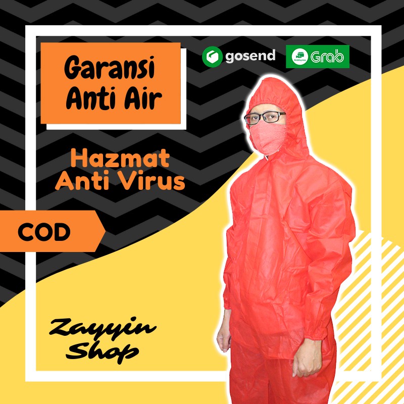 Jual APD CORONA / HAZMAT (Merah & Pink) | Shopee Indonesia