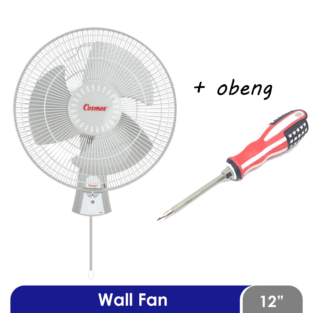 Jual KIPAS ANGIN COSMOS WALL FAN 12 CWF 12 DWF | Shopee Indonesia
