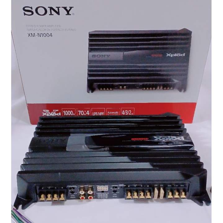 Jual Power Sony XM-N1004 Amplifier 4 Channel | Shopee Indonesia