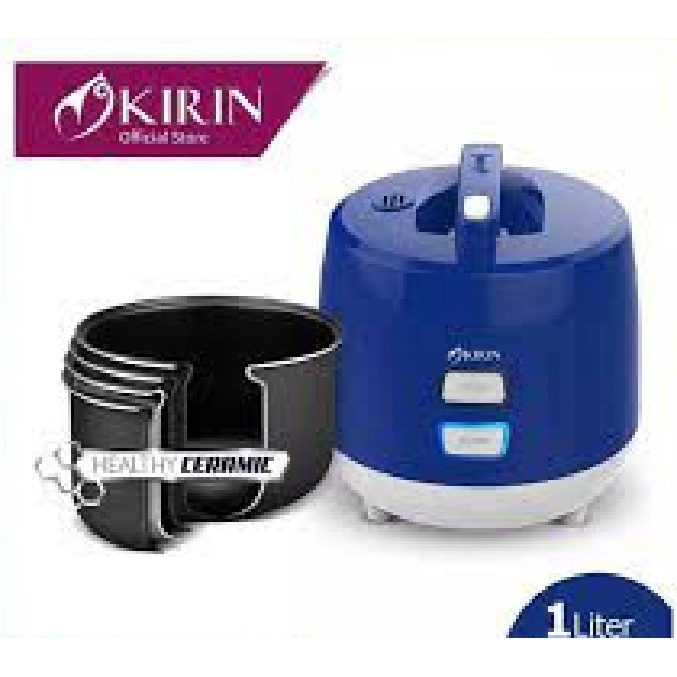 Jual Kirin Rice Cooker / Magicom 1 Liter Ceramic Coating KRC-090 (Blue ...