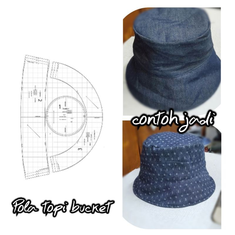 Jual Pola Topi bucket | Shopee Indonesia