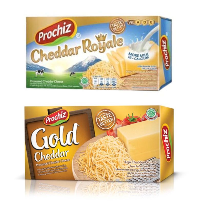 Jual Prochiz Cheddar Keju 160g | Shopee Indonesia