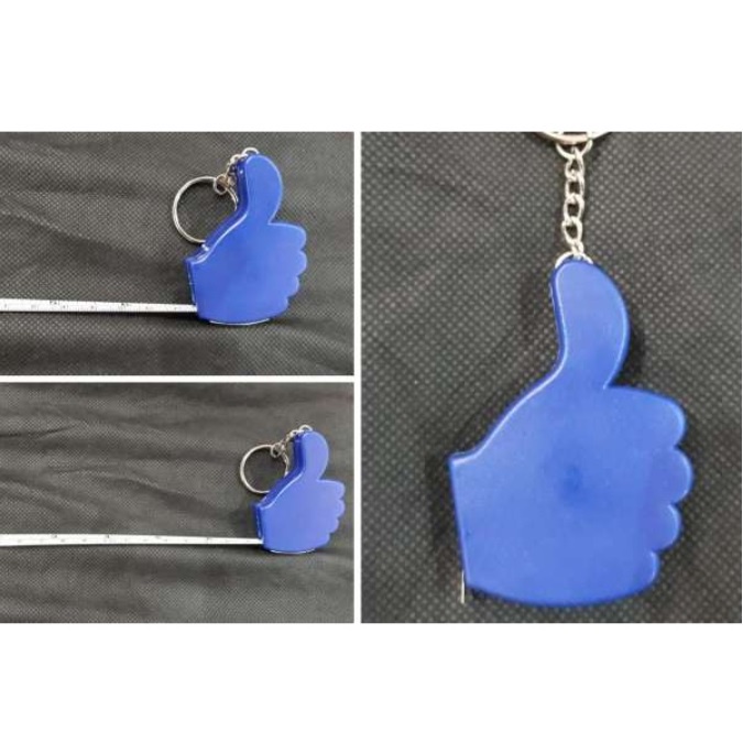 Jual Gantungan Kunci Meteran Jempol / Keychain Jempol / Key Chain Alat ...