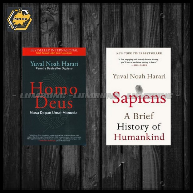 Jual HOMODEUS DAN SAPIENS - YUVAL NOAH HARARI | Shopee Indonesia