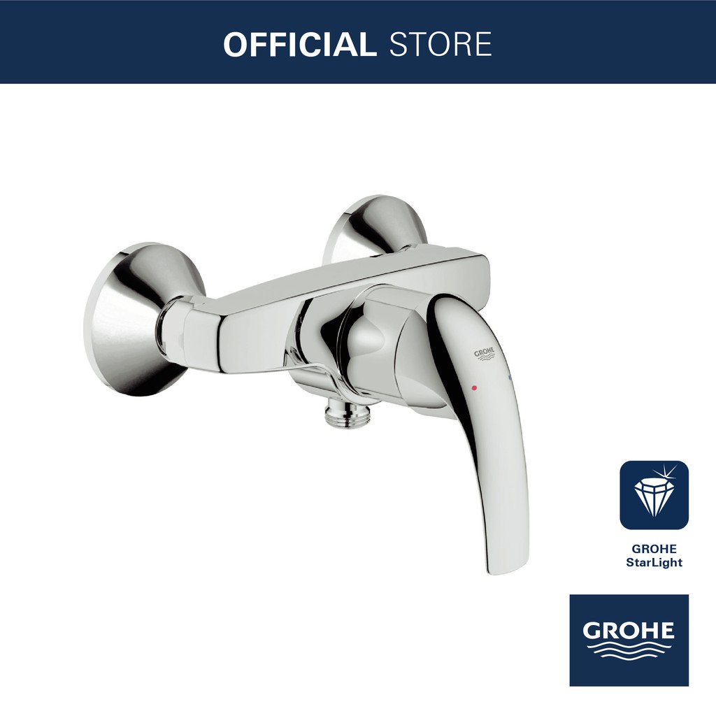 Jual GROHE BauCurve Single-Lever Shower Mixer - Expose (32807000) | Shopee Indonesia