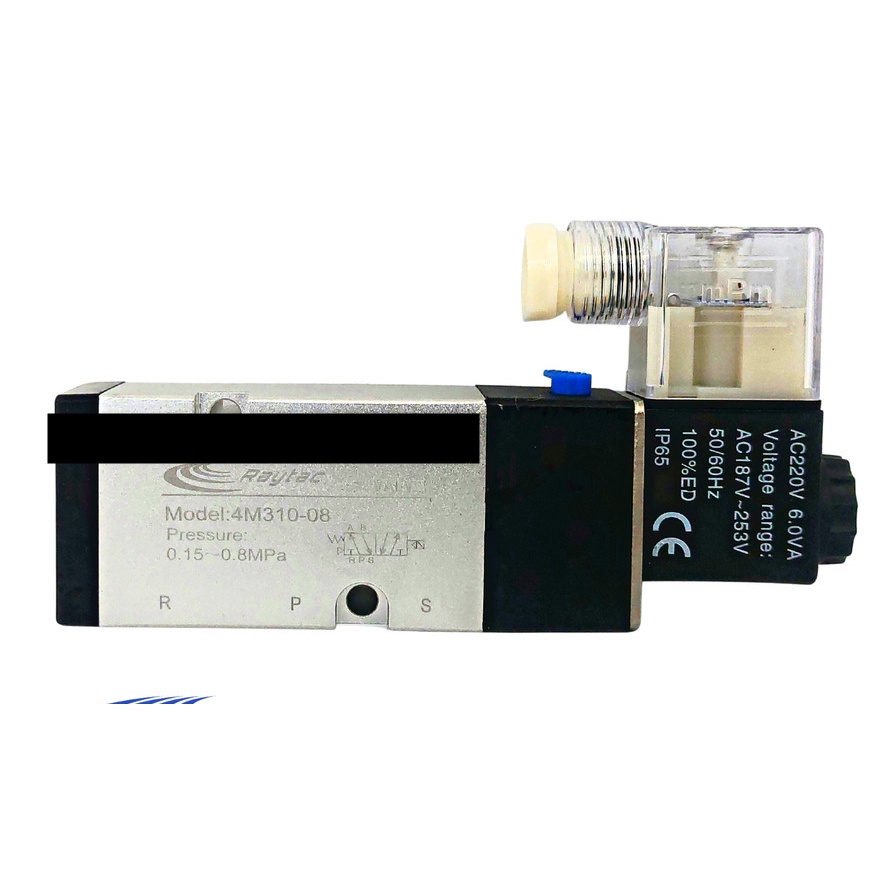 Jual Solenoid Valve 4M310-08 220V DC Pneumatic | Shopee Indonesia