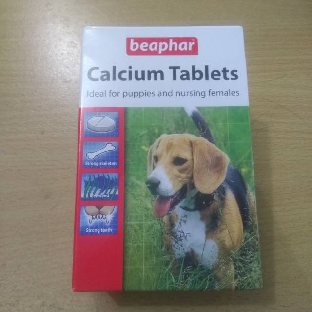 Jual Beaphar Calcium Tablets Kalsium Untuk Anak Anjing Dan Anjing ...