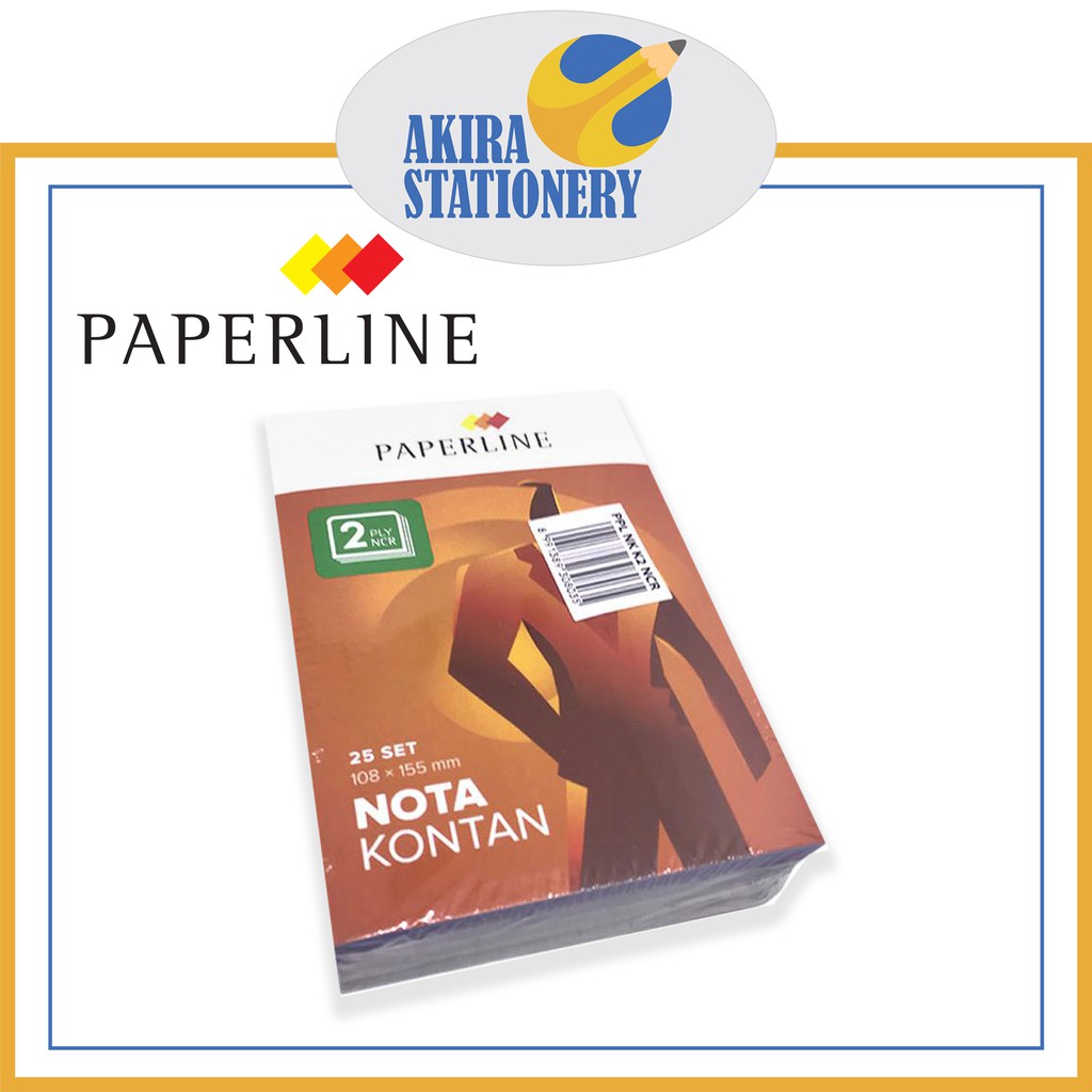 Jual Buku Nota Kontan PAPERLINE K 2 Ply / Bon Rangkap 2 Kecil PPL K2 ( BUKU ) | Shopee Indonesia