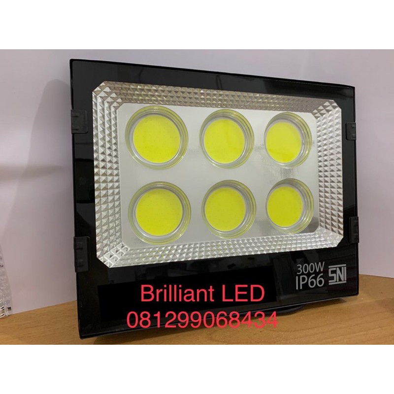Jual lampu sorot led cob 300 watt 300w lampu tembak led 300w led floodlight 300 watt outdoor ...