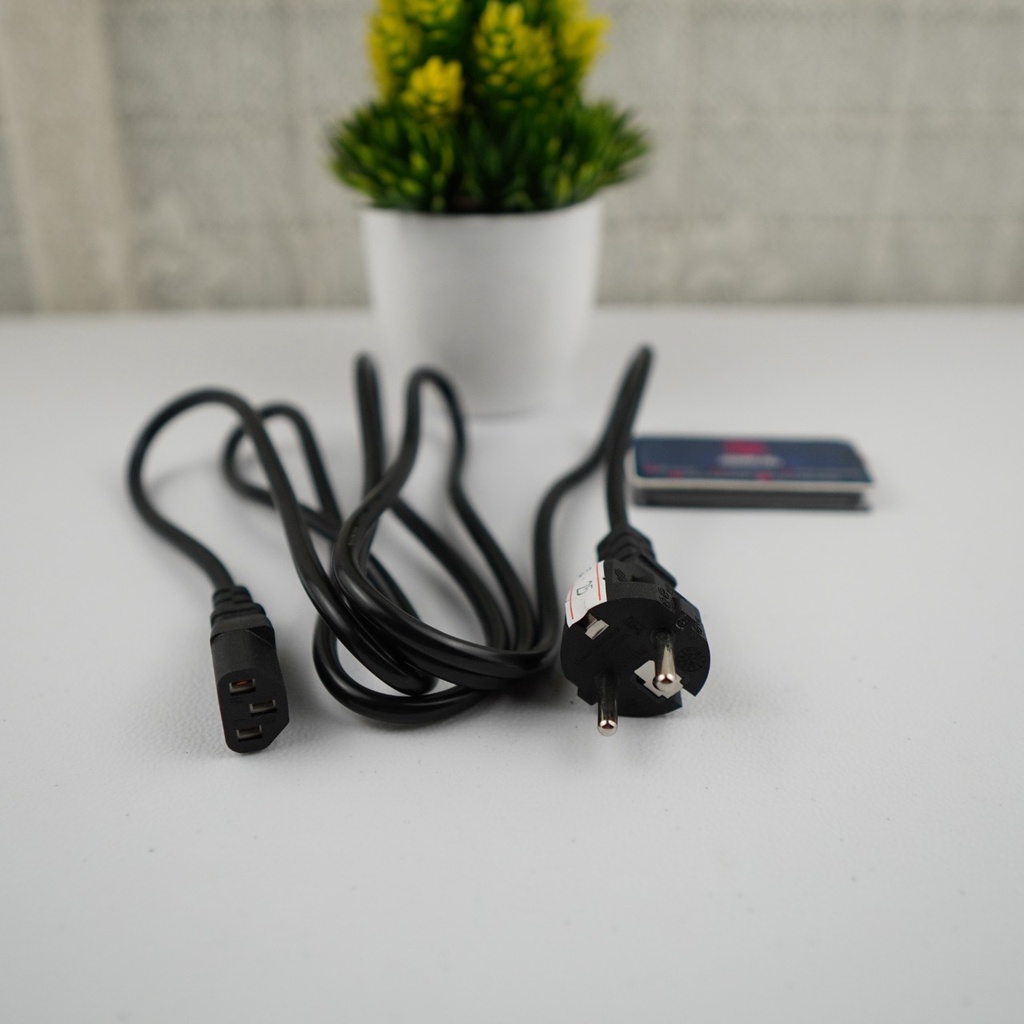 Jual kabel power pc cpu 1.8 meter bahan tebal | Shopee Indonesia