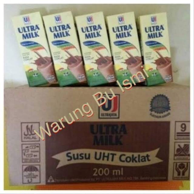 Jual Murah & Promo | Susu Ultra 200ml Semua Rasa Isi 24pcs / dus ...