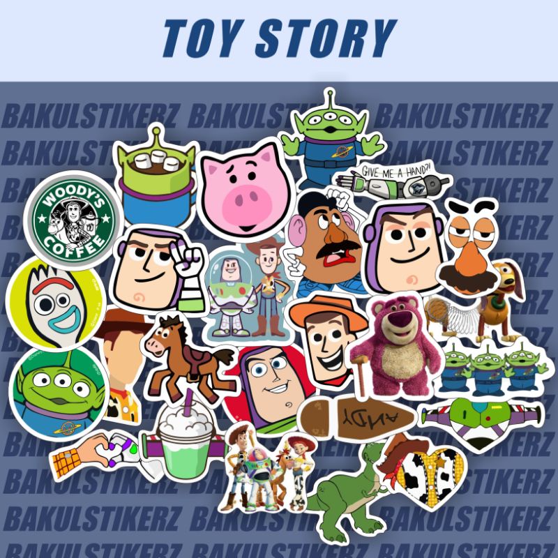 Jual TOY STORY STICKER PACK | Shopee Indonesia