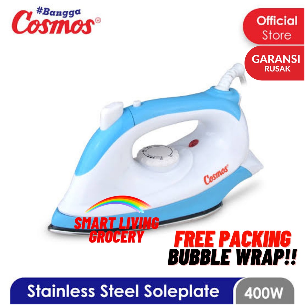 Jual SETRIKA LISTRIK COSMOS CIS 438 ALAT SETRIKAAN PELEMBUT PERAPI BAJU ...