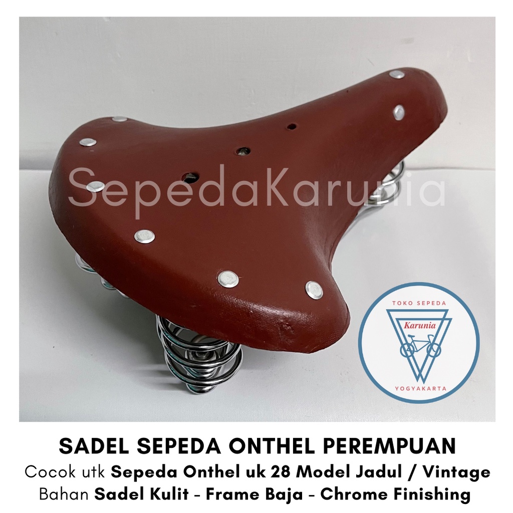 Jual Sadel Jok Sepeda Merk Turanza Onthel Jawa Jowo Kebo 28 Model ...