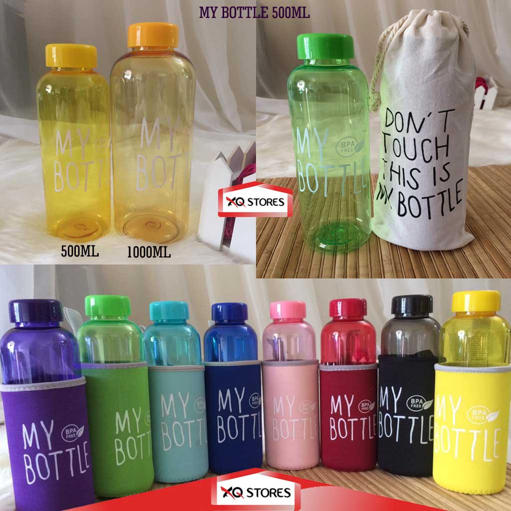 Jual MY BOTTLE 1/2 LITER / NEW MY BOTTLE / BOTOL AIR 500ml / Mybottle ...