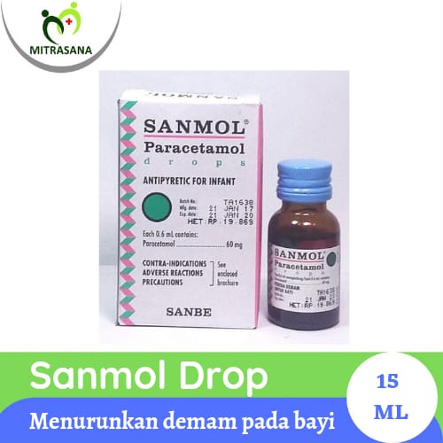 Jual Sanmol Drops Isi 15 ml | Shopee Indonesia