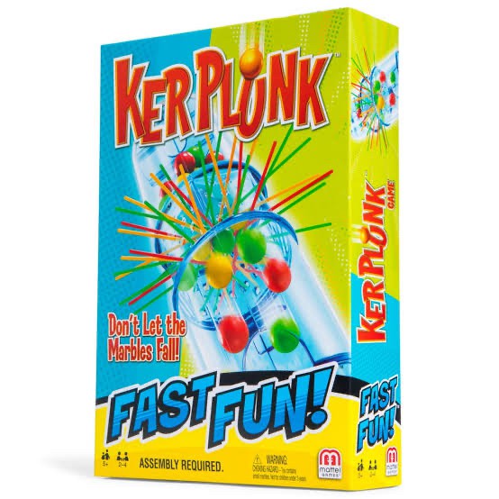 Jual KER PLUNK MATTEL GAMES MAINAN BOARD GAMES ORIGINAL MATTEL KERPLUNK ...