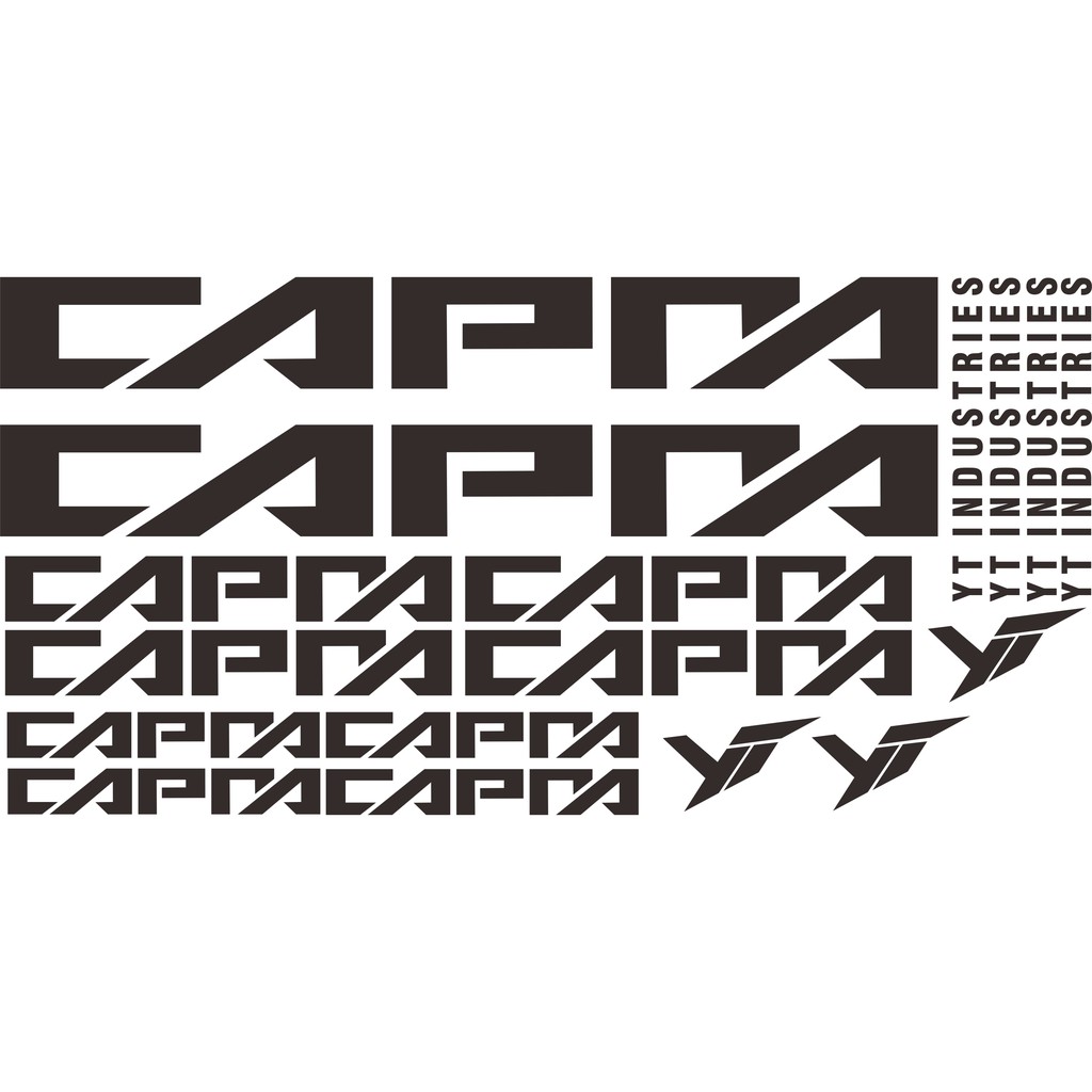 Jual cutting sticker/stiker yt capra | Shopee Indonesia