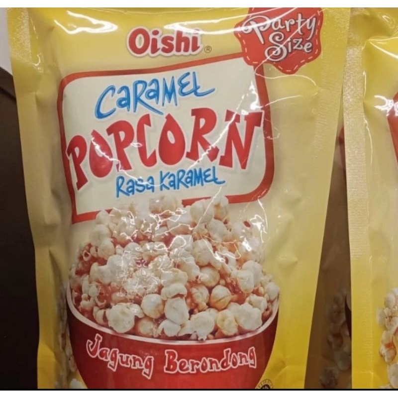 Jual Oishi Popcorn Caramel / Coklat 100 gr | Shopee Indonesia