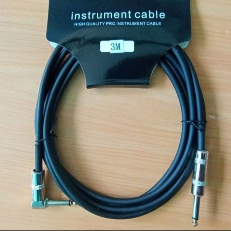 Jual kabel jack gitar 3 meter dolpin | Shopee Indonesia