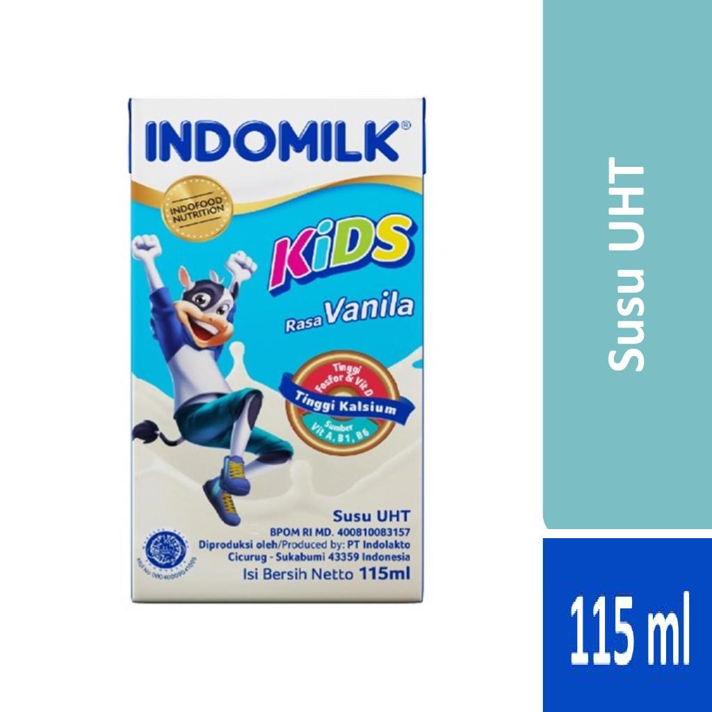 Jual Indomilk Kids Susu UHT 115 ml All Varian #IDF | Shopee Indonesia