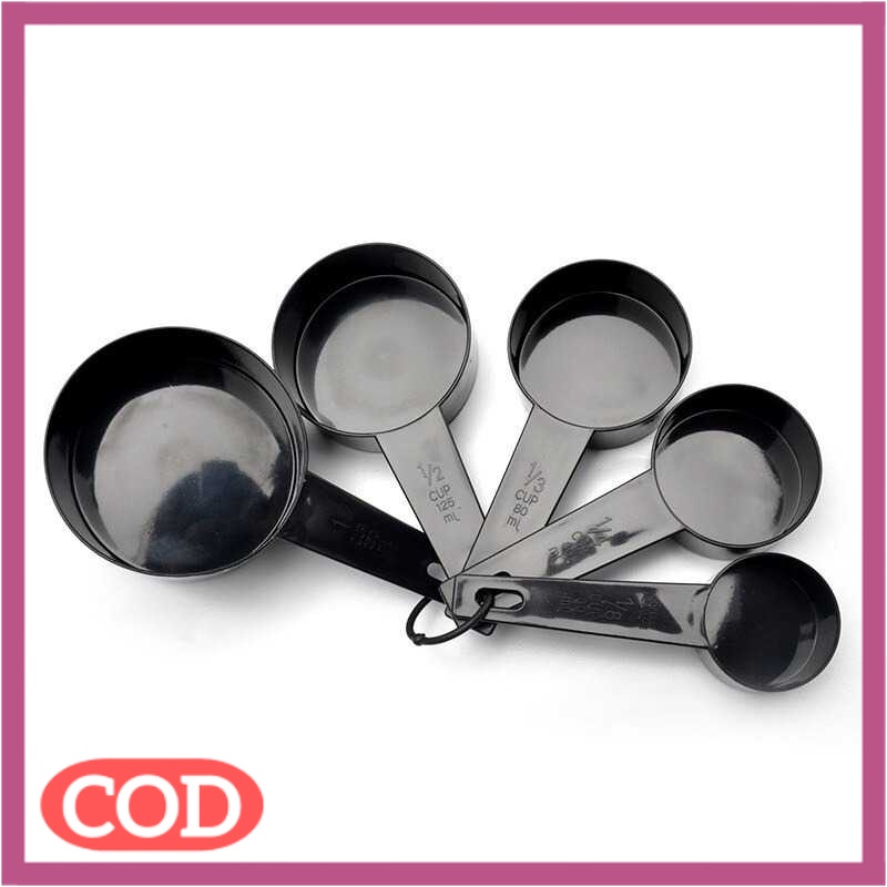 Jual Sendok Takar Ukur Cup Measuring Spoon 5 PCS - CF233 / Set Sendok ...
