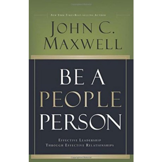 Jual Buku John C Maxwell : Be A People Person | Shopee Indonesia
