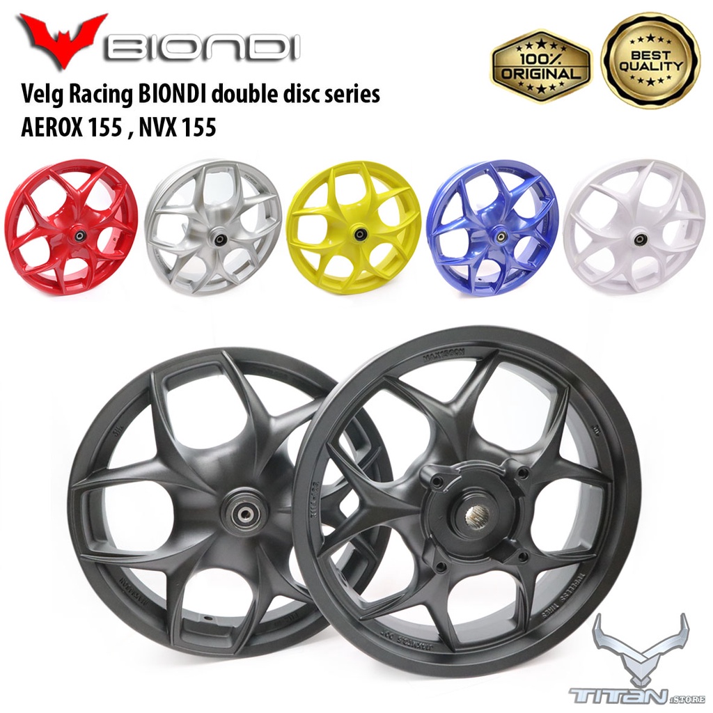 Jual VELG RACING MOTOR YAMAHA AEROX 155 OLD/NEW AEROX 155/AEROX ...