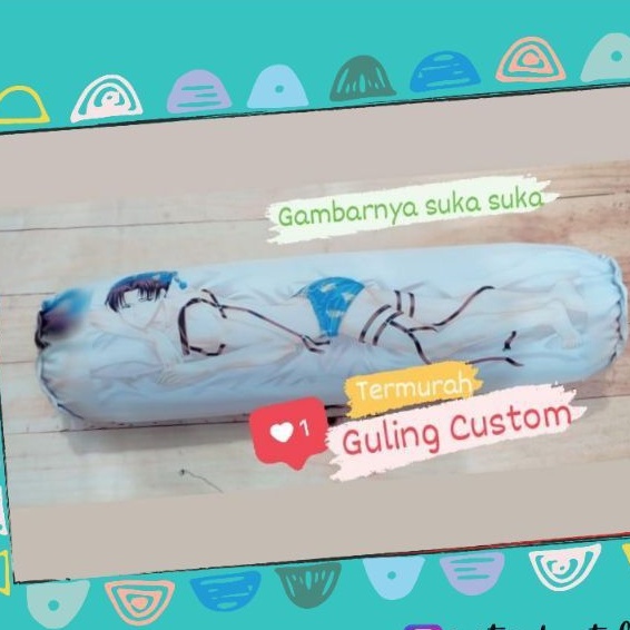 Jual Guling custom , guling foto free design . | Shopee Indonesia