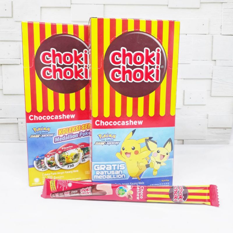 Jual coklat choki choki chocoshew 1box@20stik | Shopee Indonesia
