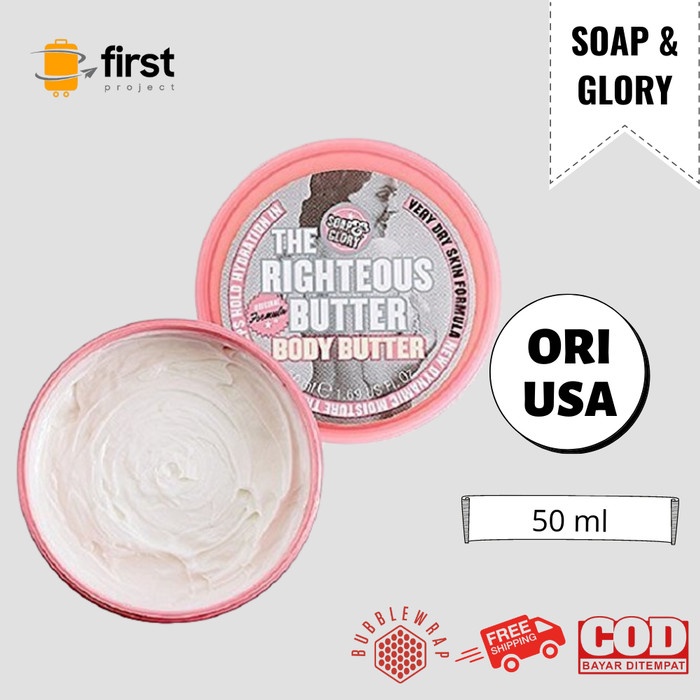 Jual FIRST PROJECT - Soap & Glory The Righteous Body Butter Very Dry ...